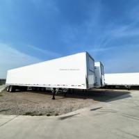 China America Market Semi-Trailer with Sliding Axle System and Aluminum Composite Sandwich Insulation Walls for sale