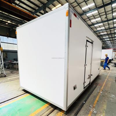 China FRP GRP 82/90/105mm Wall Thickness Refrigeration Truck Box Body for JMC Howo Jac Truck for sale
