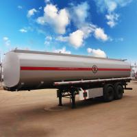 China Clean SA-2.5 Grade Surface 30400L 23T Capacity Fuel and Refuel Tank Semi Trailer with 2 Axles for sale