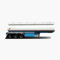China 40m3 Fuel Tank Semi Trailer with 27T Payload and 4 Compartments for Diesel Fuel Jet for sale