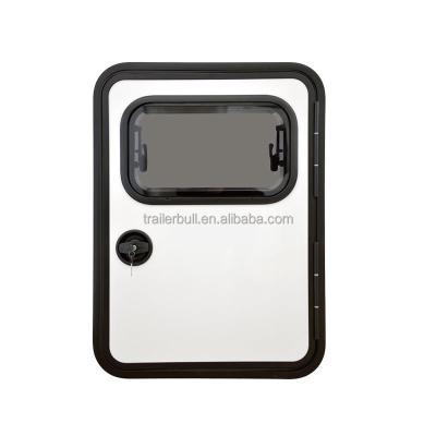 China TearDrop Door 918x663 Motorhome RV Trailer with Flyscreen and Customization Option for sale
