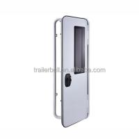 China Economic Aluminum Frame DIY RV Trailer Door 1810x600 for Recreational Truck Body Parts for sale