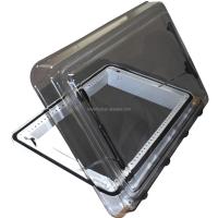 China Crank-Operated RW3 700x500 Roof Hatches A Must-Have for DIY Cab-over Truck Camper Bed for sale