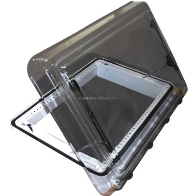 China Crank-Operated RW3 700x500 Roof Hatches A Must-Have for DIY Cab-over Truck Camper Bed for sale