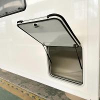 China Self-tight Mechanical Lock Insulate Cargo Door for RV Motorhomes Camper Trucks Trailers for sale