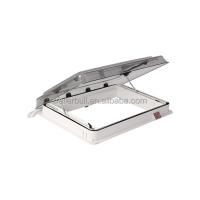 China RW6 Smart RV Skylight Roof Windows Double Glazed Dome Glass for Expedition TC Truck for sale