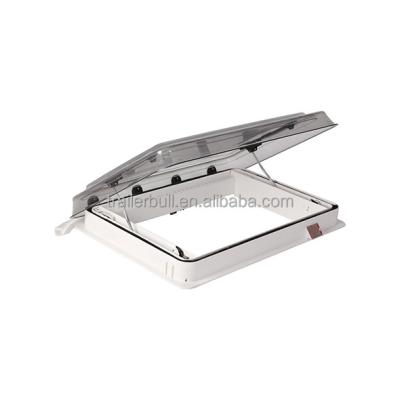 China RW6 Smart RV Skylight Roof Windows Double Glazed Dome Glass for Expedition TC Truck for sale