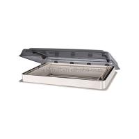 China Motorhome Double Glazed Dome Glass Skylight Roof Windows Suitable for Truck Campers for sale