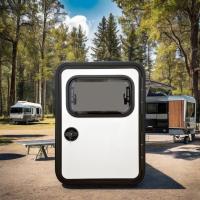 China 918x663 Motorhome RV Trailer Campers Economy Tear Drop Door With Aluminum Alloy Frame for sale