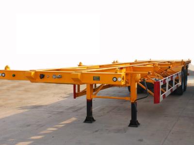 China 40 Foot Container Skeleton Semi Trailer 2 Axles for sale