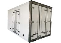 China Sandwich Structure Refrigerated Lorry Body / Fridge Truck Body Customized for sale