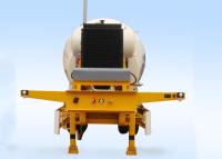 China Construction Material Carbon Steel Tanker Trailer , Concrete Mixer Trailer 12 CBM for sale