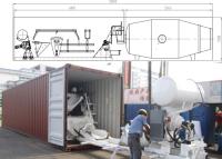 China Carbon Steel Concrete Mixer Tanker Body For Concrete Mixing Transport Trucks for sale