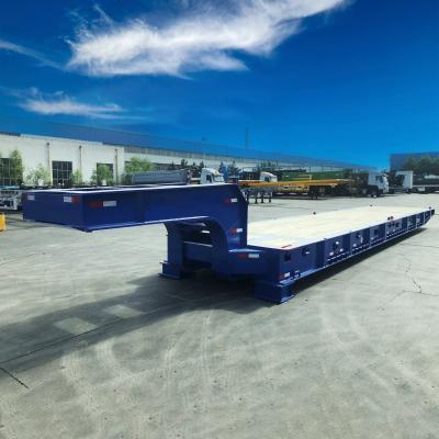 China 40FT 100 Ton Fgn Mafi Trailer Roll Trailer for Heavy Static Goods and Materials in The Maritime Shipping Industry for sale