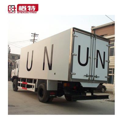 China 6360X2400X2510 Refrigeration Truck Box Body 38 Square for sale
