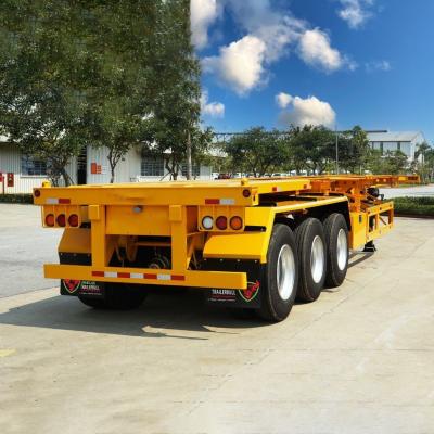 China Fuwa Axle 13t 40 Ft Skeleton Air Bag Spring Suspension for sale