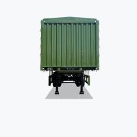 China 2 Layers of Fence Wall 40FT Versatile and Reliable Drop Side Rail Wall Flatbed Semi-Trailer with BPW Axle 12t and Air Bag Spring Suspension for sale