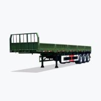 China 3 Axles 40FT Flat Bed Semi Trailers Versatile Reliable for sale