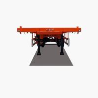 China Fuwa Axle 13t Semi Flatbed Trailers Air Bag Spring Suspension for sale