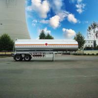 China 28000L 20t Capacity Carbon Steel Fuel and Refuel Tank Semi Trailer with 2 Axles for Fuel and Diesel Transit in Downtown for sale