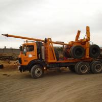 China 50t Log Trailer Trucks for 9m Logs and Timbers in Africa and Russia for sale