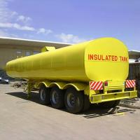 China Carbon Steel Insulated BPW Axle Crude Oil Tanker Trailer For Sale for sale