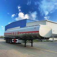China 36000L 25t 3 Axles Heavy Duty Insulated Carbon Steel Tank Semi Trailer with Fuwa Axle 13t and Air Bag Spring Suspension for sale