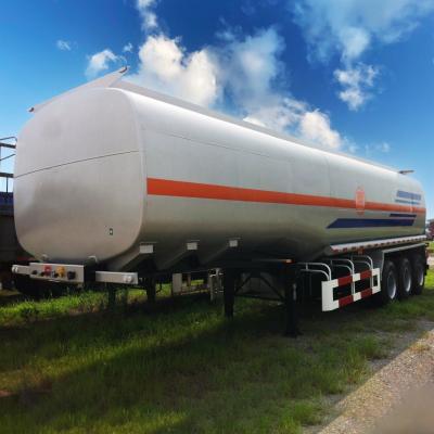 China Fuwa Axle 13t Mechanical Suspension Fuel Trailers For Tanzania for sale