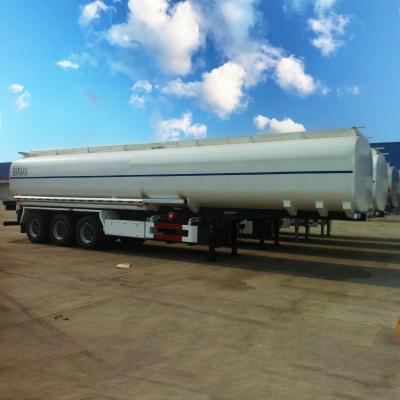 China 42000l 28t fuel tank trailers 4 Compartments And Super Tire Carbon Steel for sale