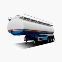 China Heavy Duty Diesel Jet Fuel Tank Trailers 50000 Liters for sale