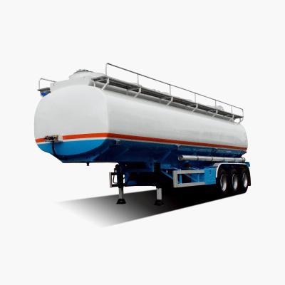 China Heavy Duty Diesel Jet Fuel Tank Trailers 50000 Liters for sale