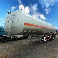 China 3 Axles 36000L 30t Trailer Mounted Fuel Tank Heavy Duty for sale