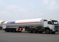 China Steel 3 Axles 52600L Lpg Tank Trailer long life for sale
