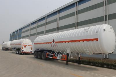 China 3 Axles 53000L LNG Energy Tank Semi Trailer for sale