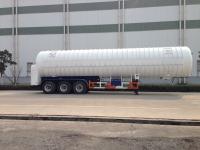 China 55000L LNG Tanker Semi Trailer With 3 Axles For Liquid Natural Gas for sale