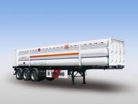China 10 Tubes Lpg Trailers Transport Liquefied Petroleum Gas for sale