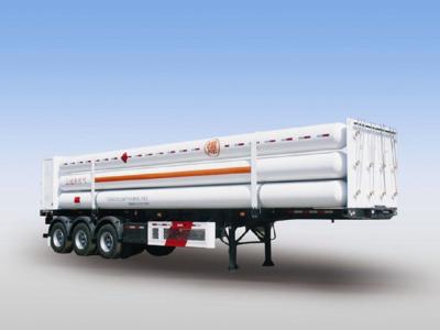 China 10 Tubes Lpg Trailers Transport Liquefied Petroleum Gas for sale