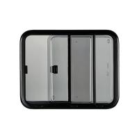 China Self-Propelled/Trailer Rvs Ws20c1 Double Glazed Sliding Window for RV Truck Camper Motorhomes DIY for sale
