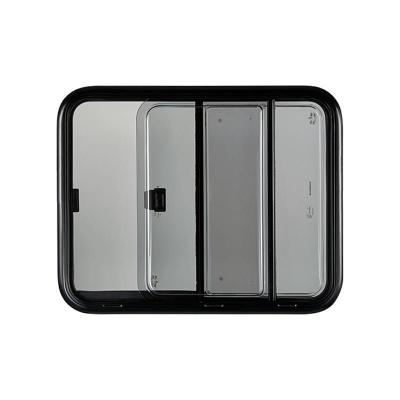 China Self-Propelled/Trailer Rvs Ws20c1 Double Glazed Sliding Window for RV Truck Camper Motorhomes DIY for sale