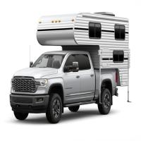 China Pickup With 8ft Cargo Box Hardwall Truck Camper Windows Medium-mm 5x 550 HxW 900 for All Your Camping Needs for sale