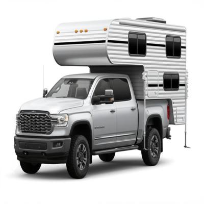 China Pickup With 8ft Cargo Box Hardwall Truck Camper Windows Medium-mm 5x 550 HxW 900 for All Your Camping Needs for sale