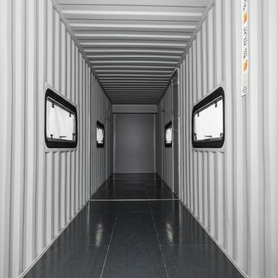 China Contianer Interior Loading Limitation Truck Camper Motorhomes with Windows Medium-mm 5x 550 HxW 900 and 20 T Max Payload for sale