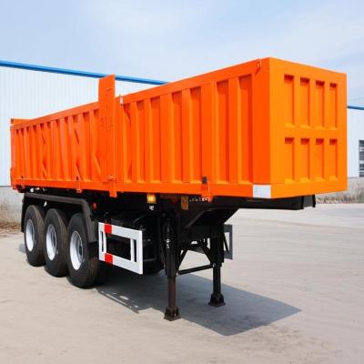 China 2 King Pin 50T Load Capacity U Type Tipper Truck Trailers for Heavy Duty Hauling for sale