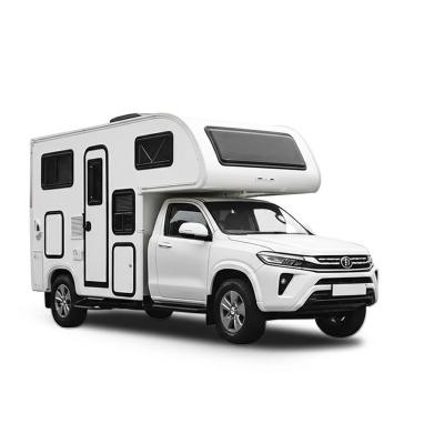 China 2-4 People Sleeping Capacity Hardwall Truck Camper with 50mm Side Wall Material for sale