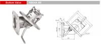 China Stainless Steel 304 Truck Spare Parts For Tank Trucks And Trailer , GETH804A -80 for sale