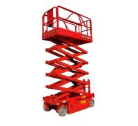 China 1 Man 12m Scissor Lift Machine Aerial Work Platforms 39ft Height Lift for sale
