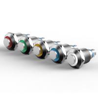 China Momentary Metal Push Button Switch 10MM 1NO High Head No LED Self-Reset Jog Switch Welding Foot for sale