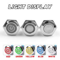 China Ultra-Thin 16mm Self-reset Micro-stroke Ultra-short IP65 Waterproof 1NO Silver Contacts Copper Nickel Plated Push Button Switch for sale
