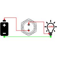 China 12MM Metal Push Button Switch Ball Head Momentary 1NO Colorful Switch Screw Welding Foot Self-recovery Terminal IP65 220V for sale