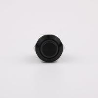 China 12V/24V/220V Waterproof Momentary 1NO Push Button 12mm Aluminium Alloy Oxidation IP65 3A Max. Current 250V Electronic LED Ring for sale